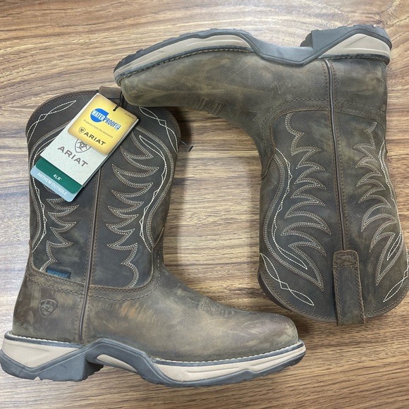 Ariat | Shoes | Ariat Anthem Waterproof Western Boot | Poshmark